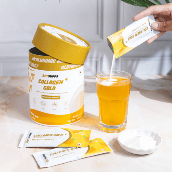 Collagen Gold Plus – Mango (30 Servings) – KeySupps – Unlock your Health